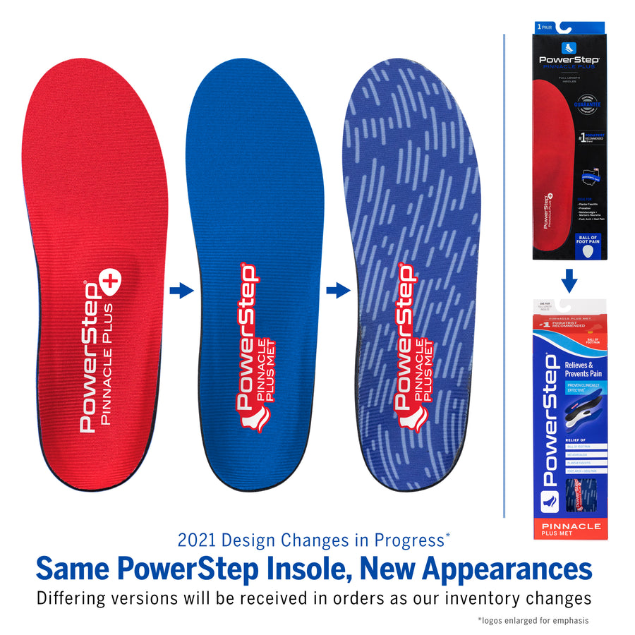 PowerStep Pinnacle Plus Met Insoles – The Insole Store